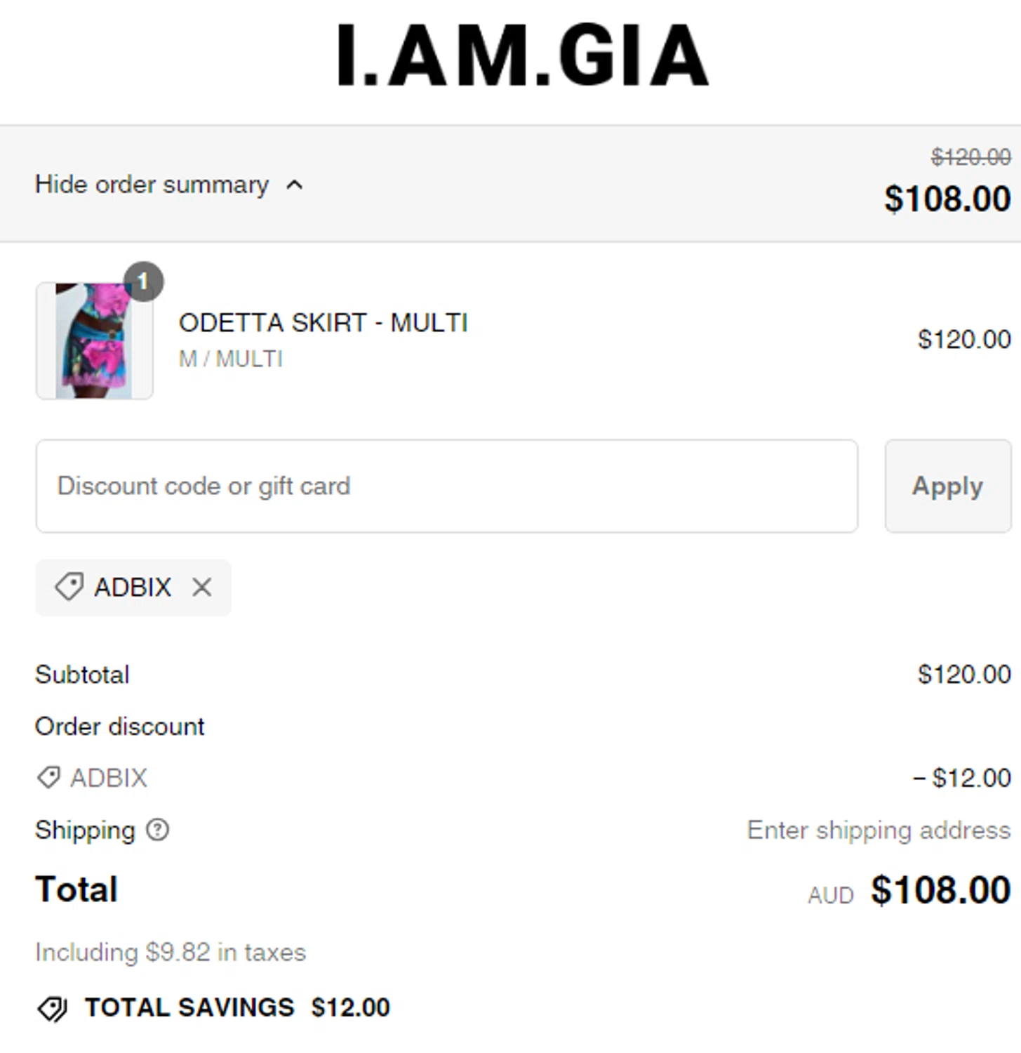 I.AM.GIA Discount Codes - 10% Off | September 2024