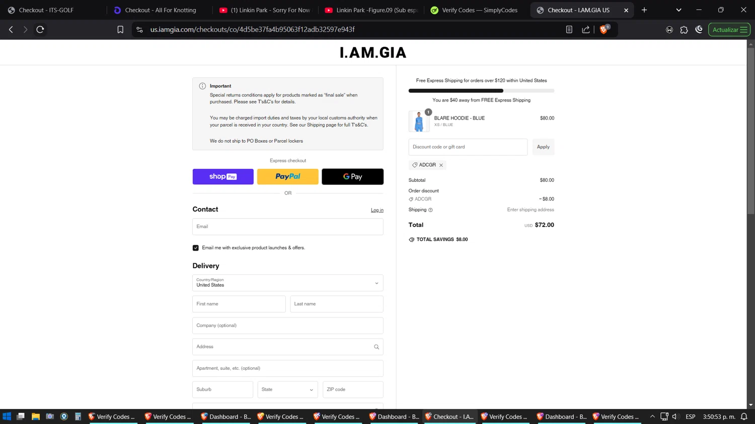 I.AM.GIA Discount Codes (8 Verified) - 10% Off Jan 2025