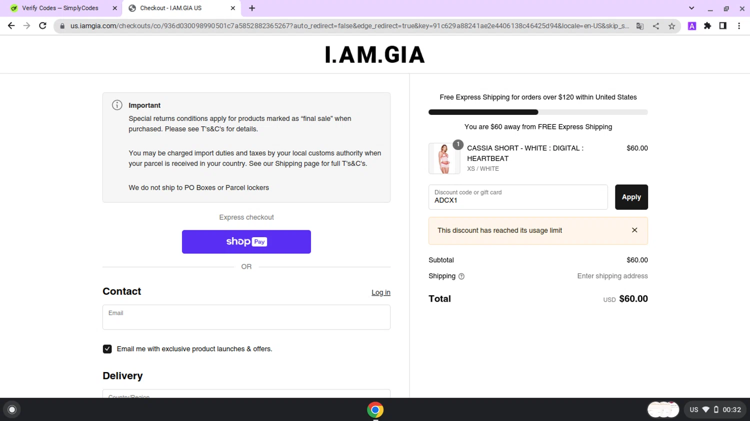 I.AM.GIA Discount Codes (8 Verified) - 10% Off Jan 2025