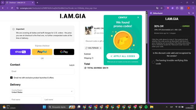 I.AM.GIA Promo Codes (3 Verified) - 15% Off w/Code Oct 2025
