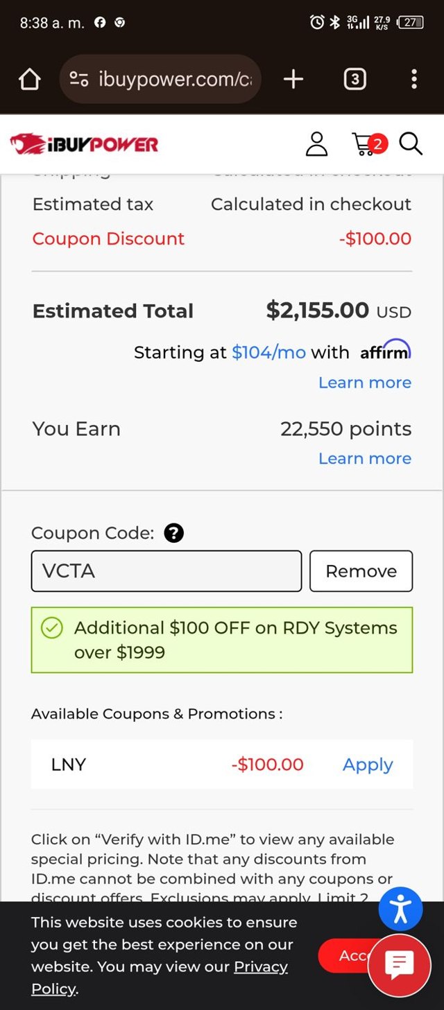 iBUYPOWER Coupon Codes (9 Verified) - $100 Off Jan 2025