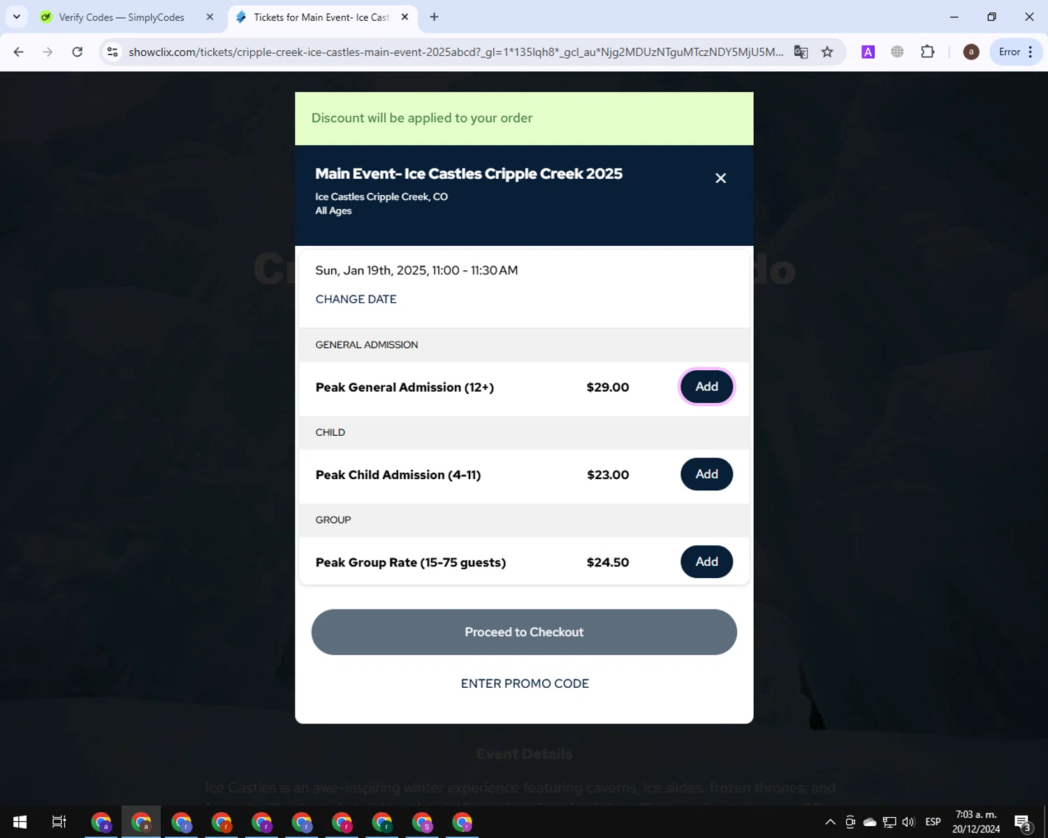 Ice Castles Promo Codes - 15% Off | January 2025