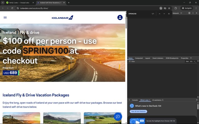 Icelandair Promo Codes - $100 Off Coupons Sep 2025
