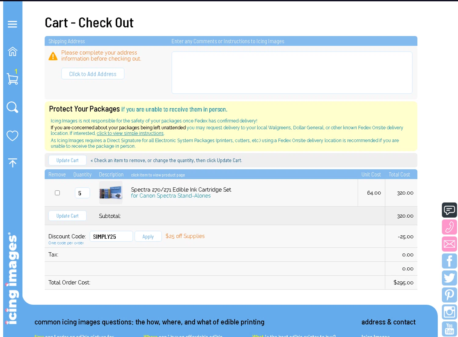 Icing Images Discount Codes - 5% Off | October 2024