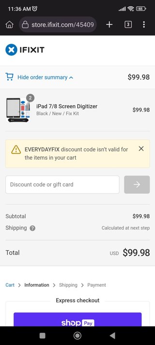 iFixit Discount Codes & Black Friday 2024 Deals - 50% Off