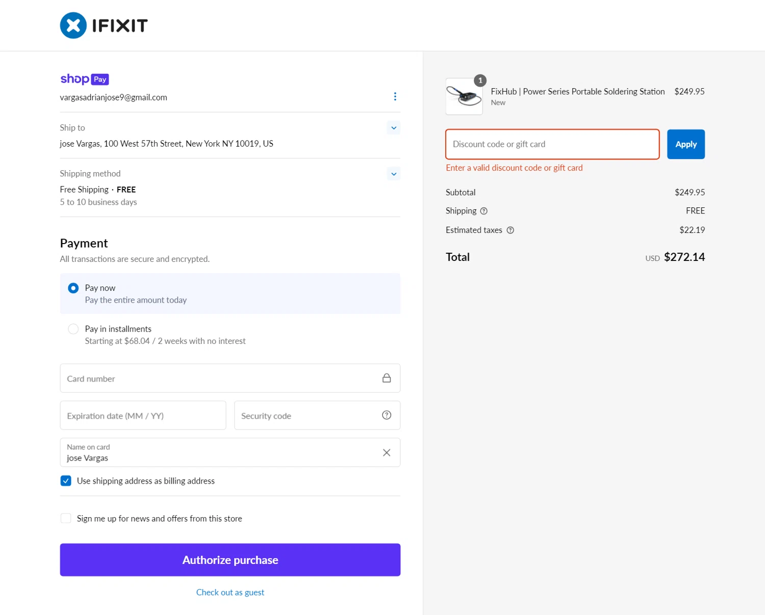 iFixit Promo Codes - 15% Off Coupons Nov 2025