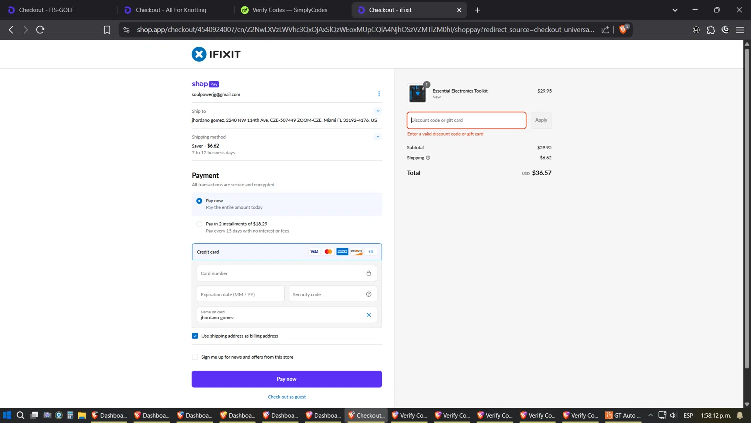 iFixit Promo Codes - 10% Off Coupons Sep 2025
