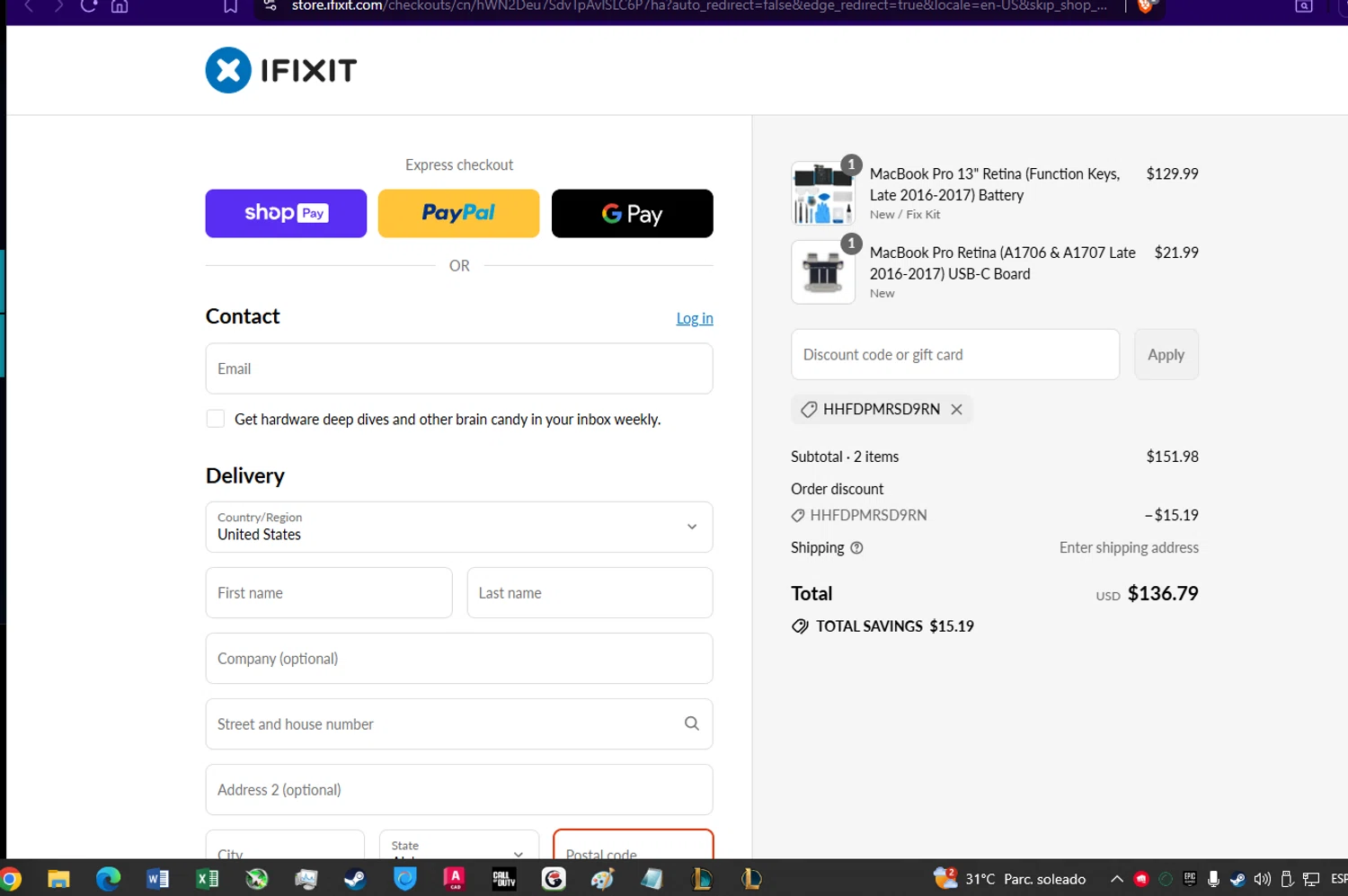 iFixit Promo Codes - 15% Off Coupons Nov 2025