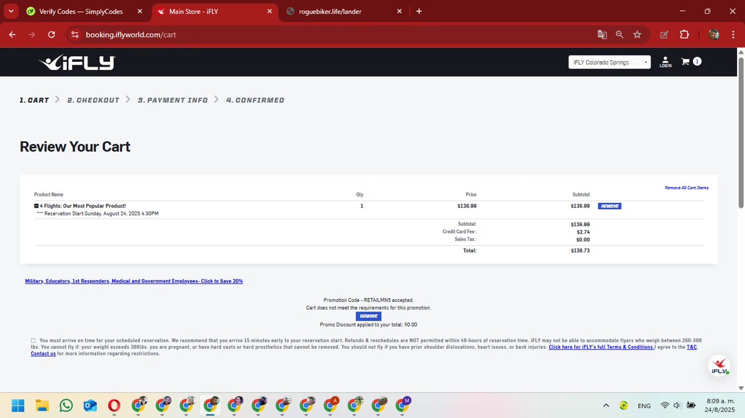 iFLY Promo Codes - 30% Off (5 Verified) Dec 2025