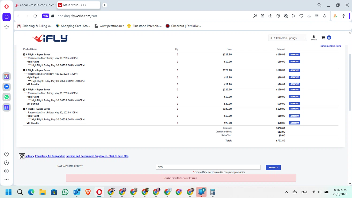 iFLY Promo Codes (4 Verified) - 5% Off w/Code Sep 2025