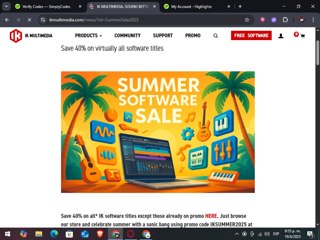IK Multimedia Promo Codes - 10% Off (Verified) Jul 2025