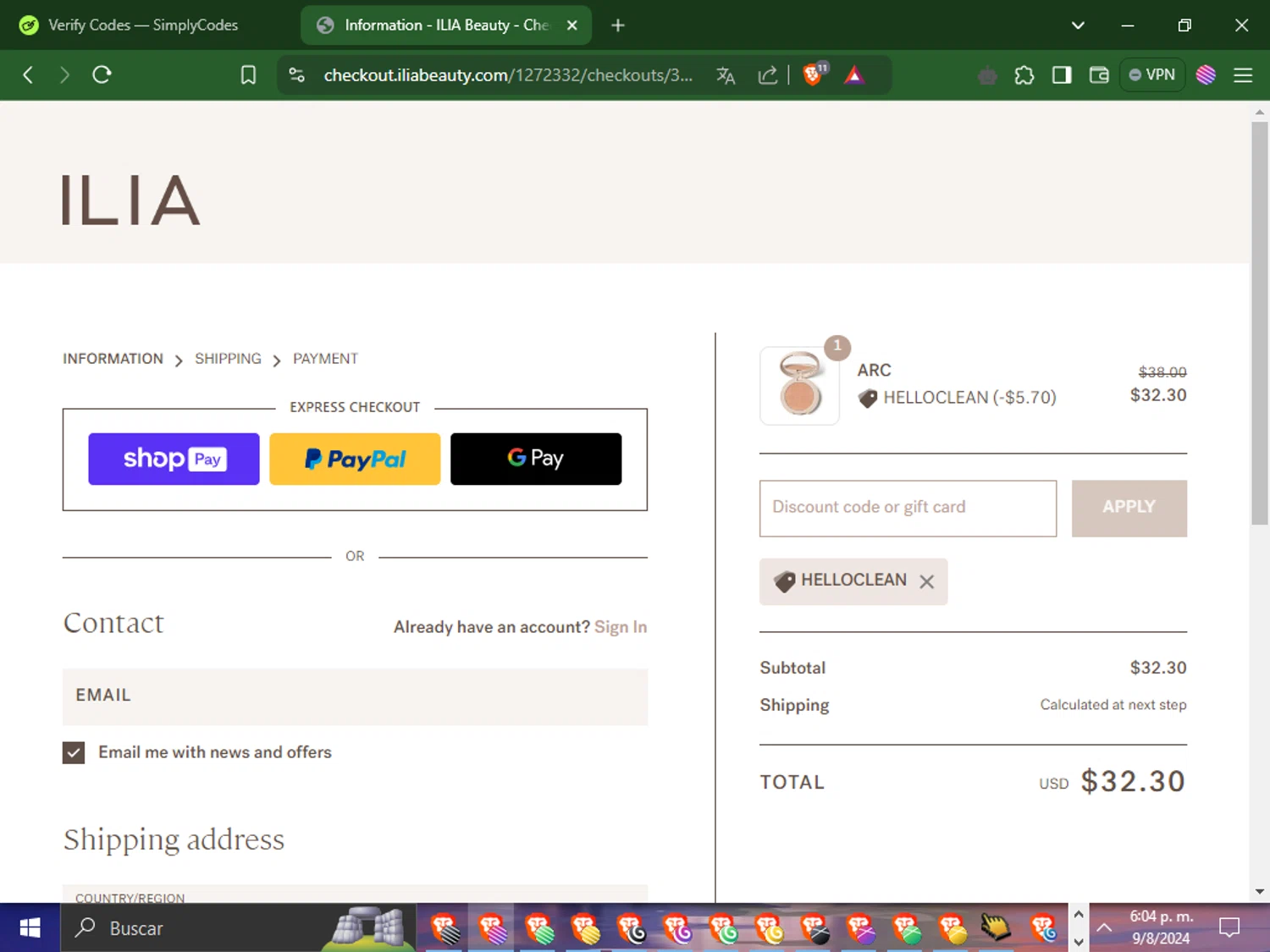 ILIA Discount Codes - 15% Off | August 2024