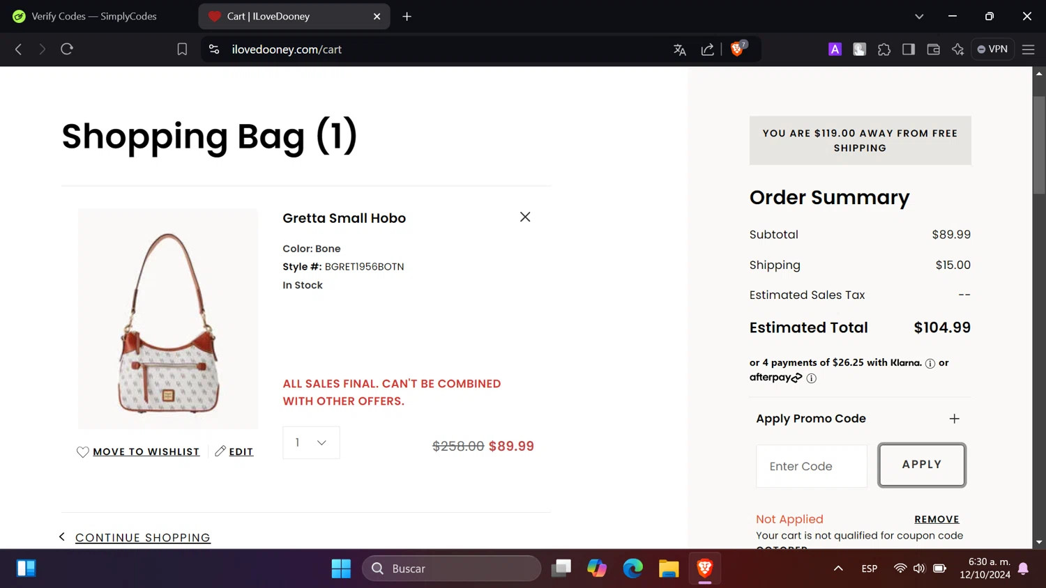 I Love Dooney Promo Codes - 10% Off | November 2024