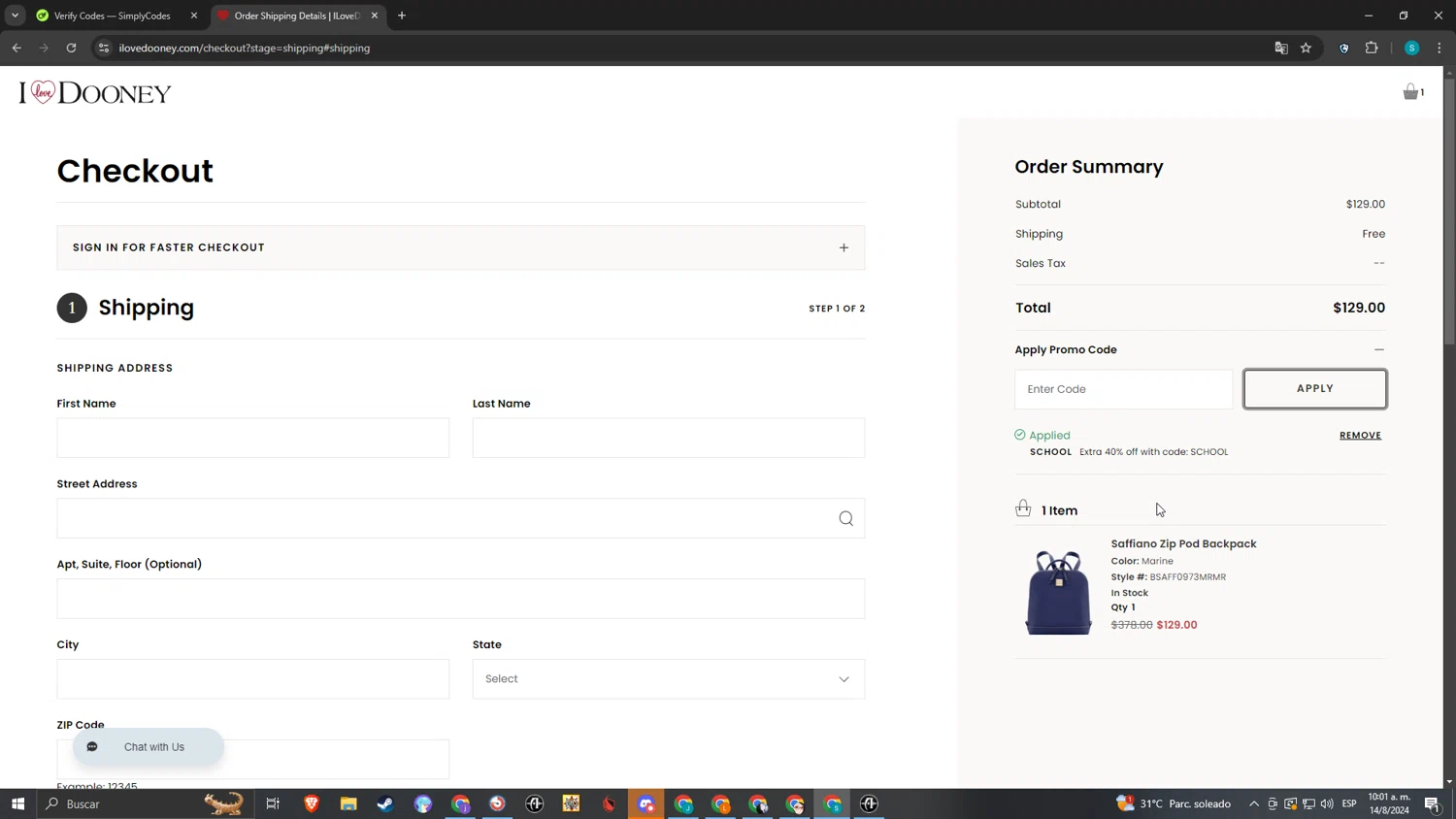 I Love Dooney Promo Codes - $100 Off | October 2024