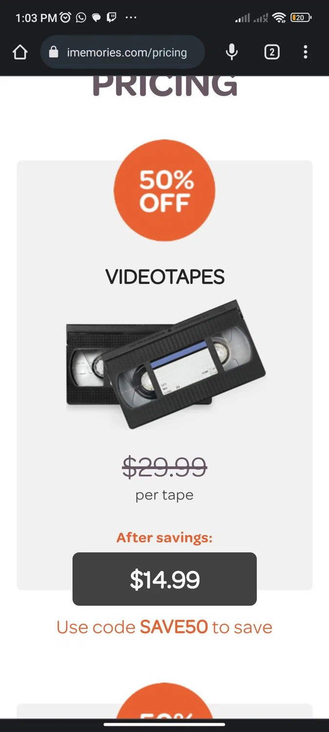 iMemories Promo Codes - 50% Off Coupons in August 2024 | SimplyCodes