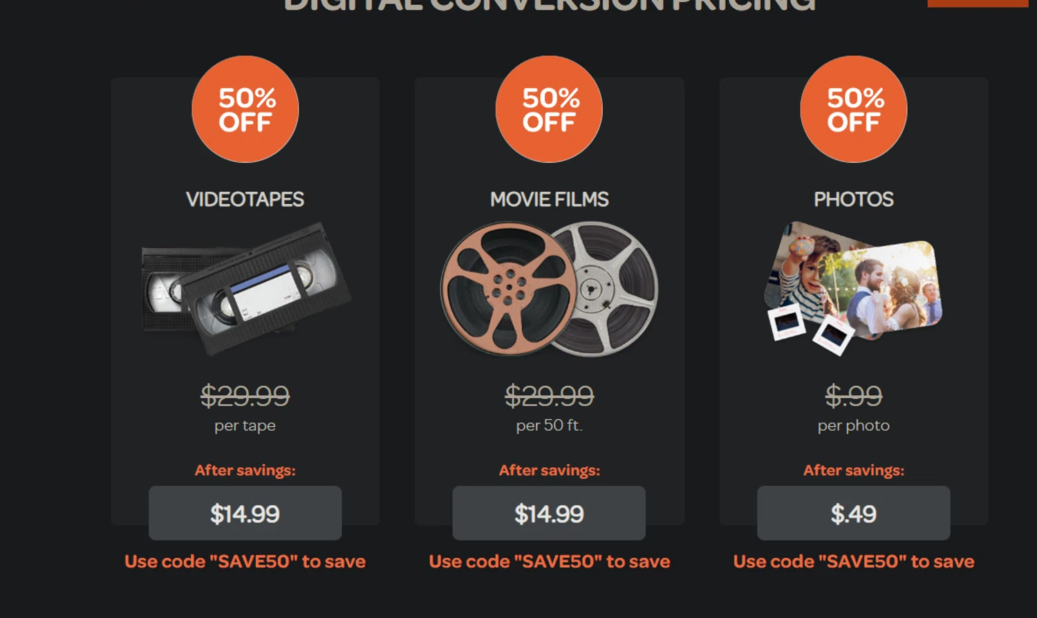 iMemories Promo Codes - 50% Off (1 Verified) Mar 2026