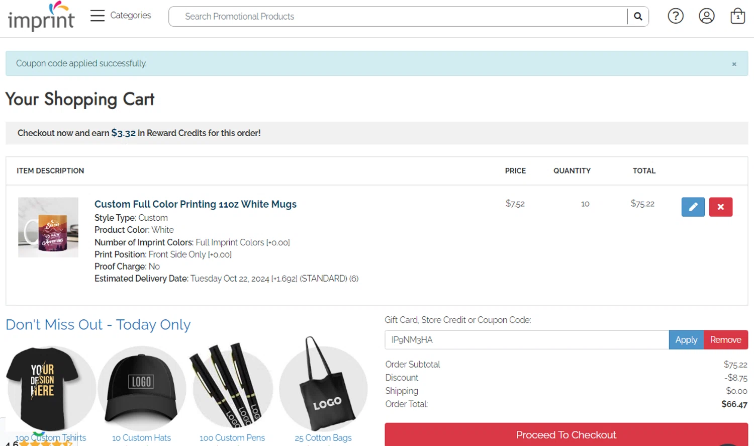 Imprint Coupon Codes - 15% Off | November 2024