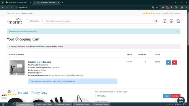 Imprint Promo Codes (11 Verified) - 15% Off w/Code Oct 2025