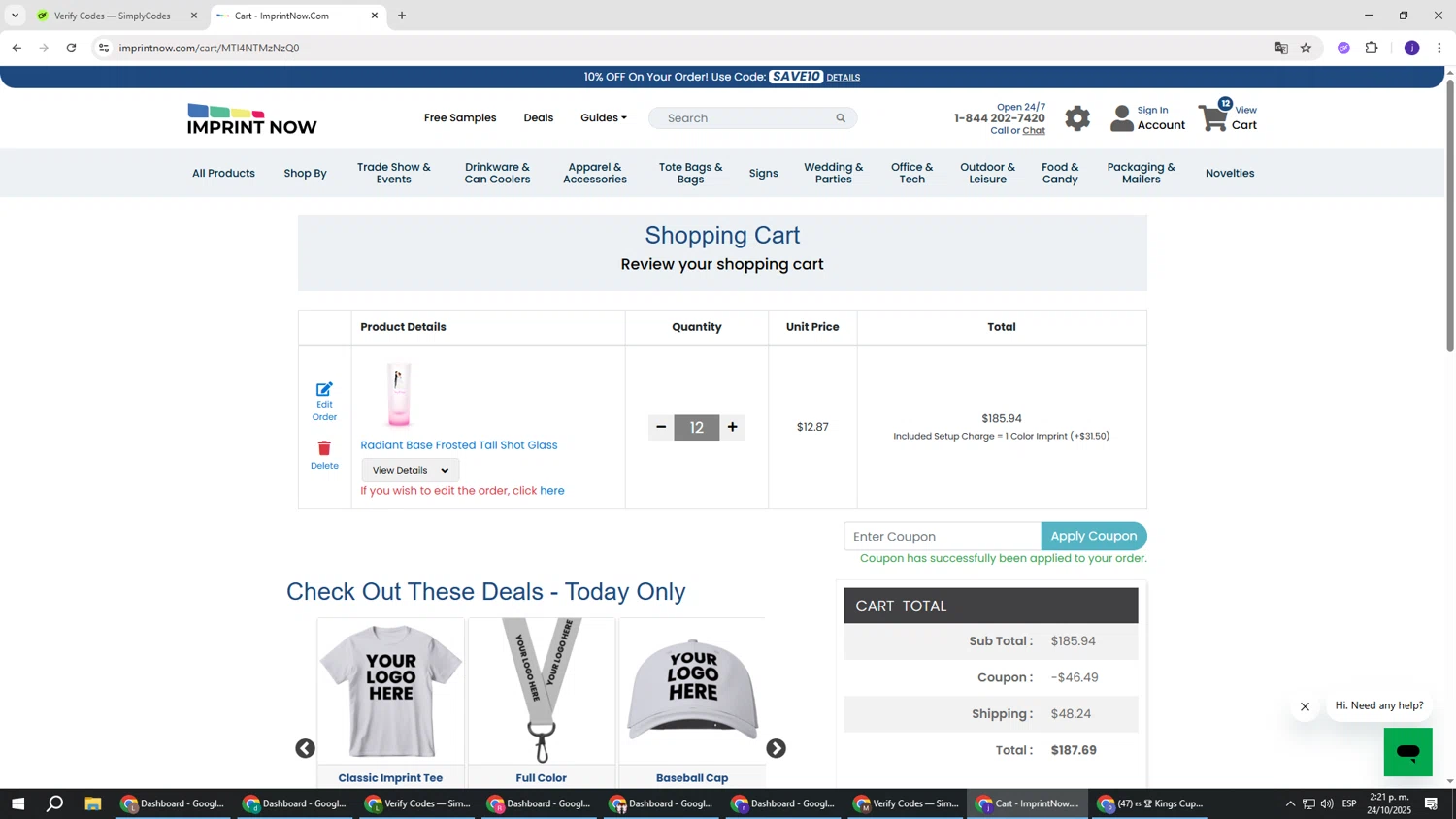 Imprint Now Promo Codes - $100 Off (10 Verified) Nov 2025