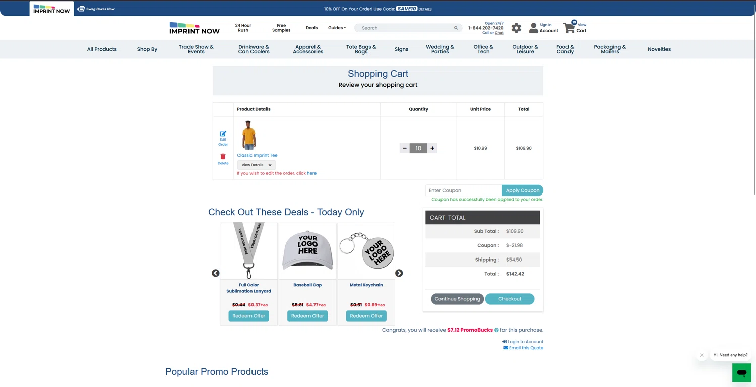 Imprint Now Promo Codes - $100 Off (Verified) Oct 2025