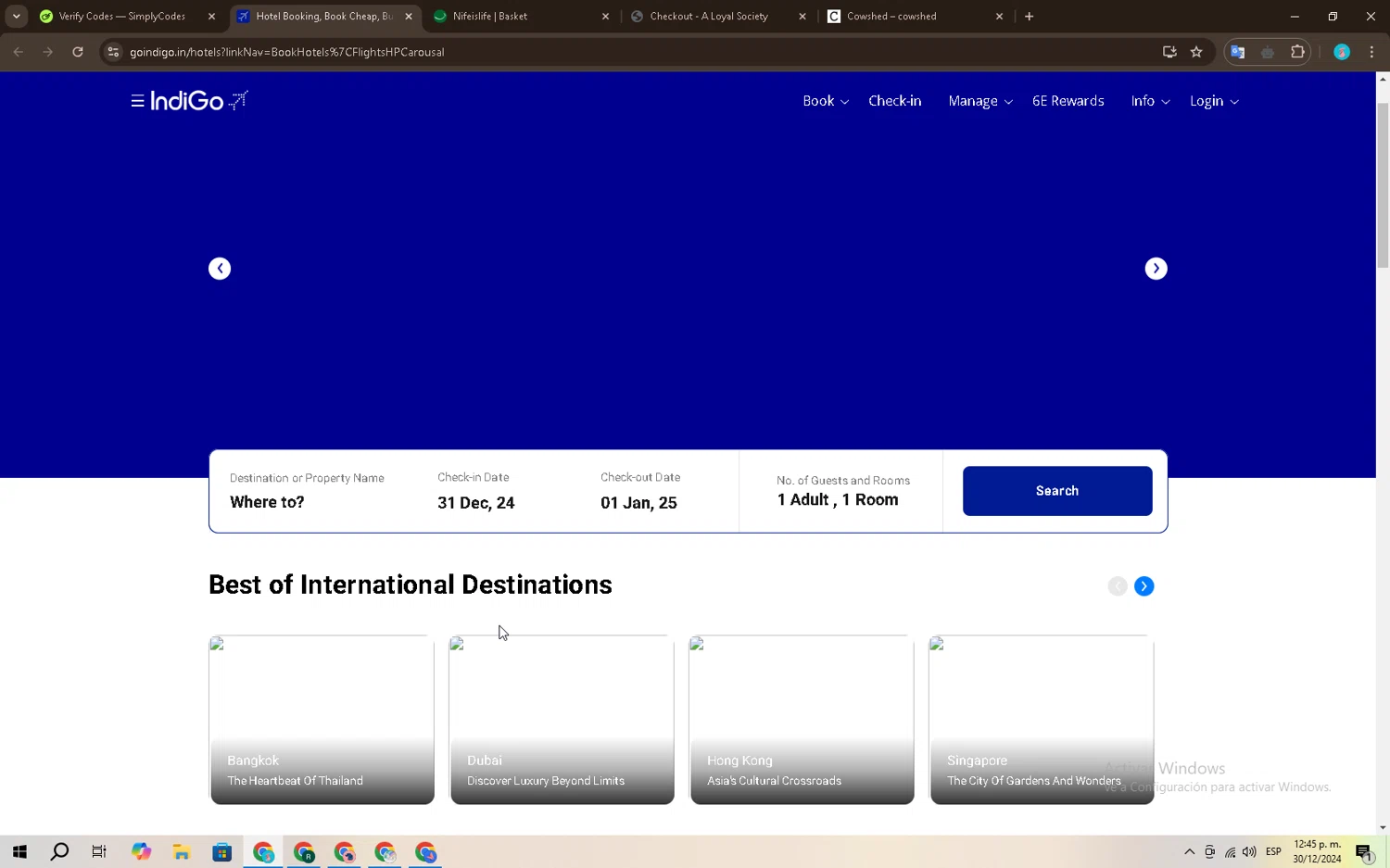 IndiGo Airlines Promo Codes - 30% Off | January 2025