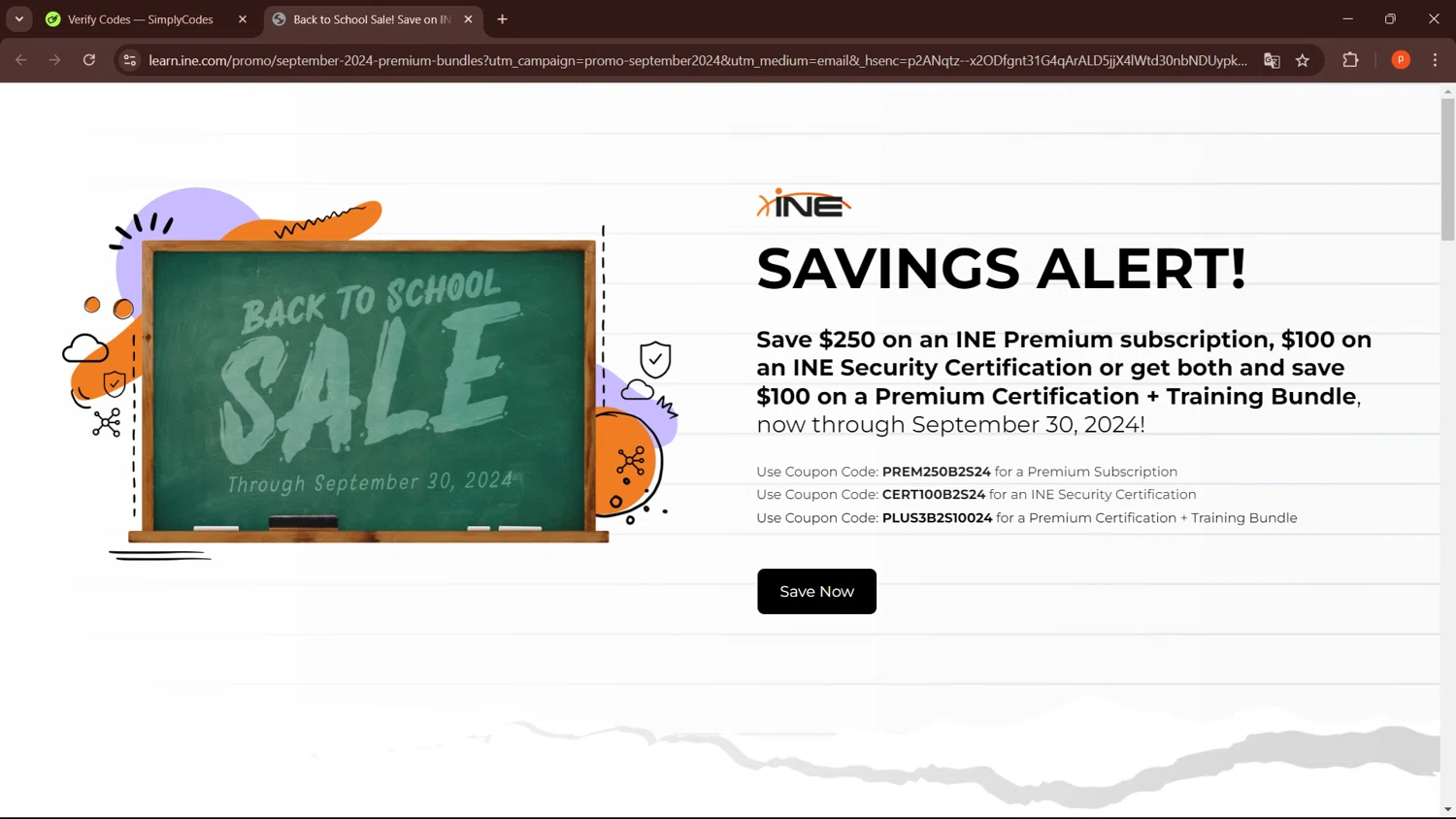 INE Promo Codes - 10% Off | November 2024