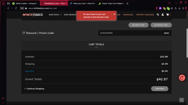 Infinite Discs Promo Codes - 20% Off Coupons Oct 2025