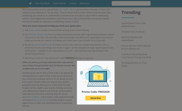 IngramSpark Promo Codes - 40% Off Coupons Sep 2025