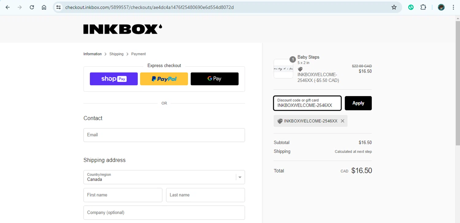 Inkbox Discount Codes - 40% Off | August 2024