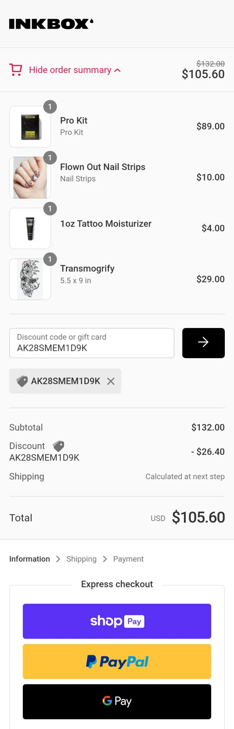 Inkbox Promo Codes – 40% Off | July 2024