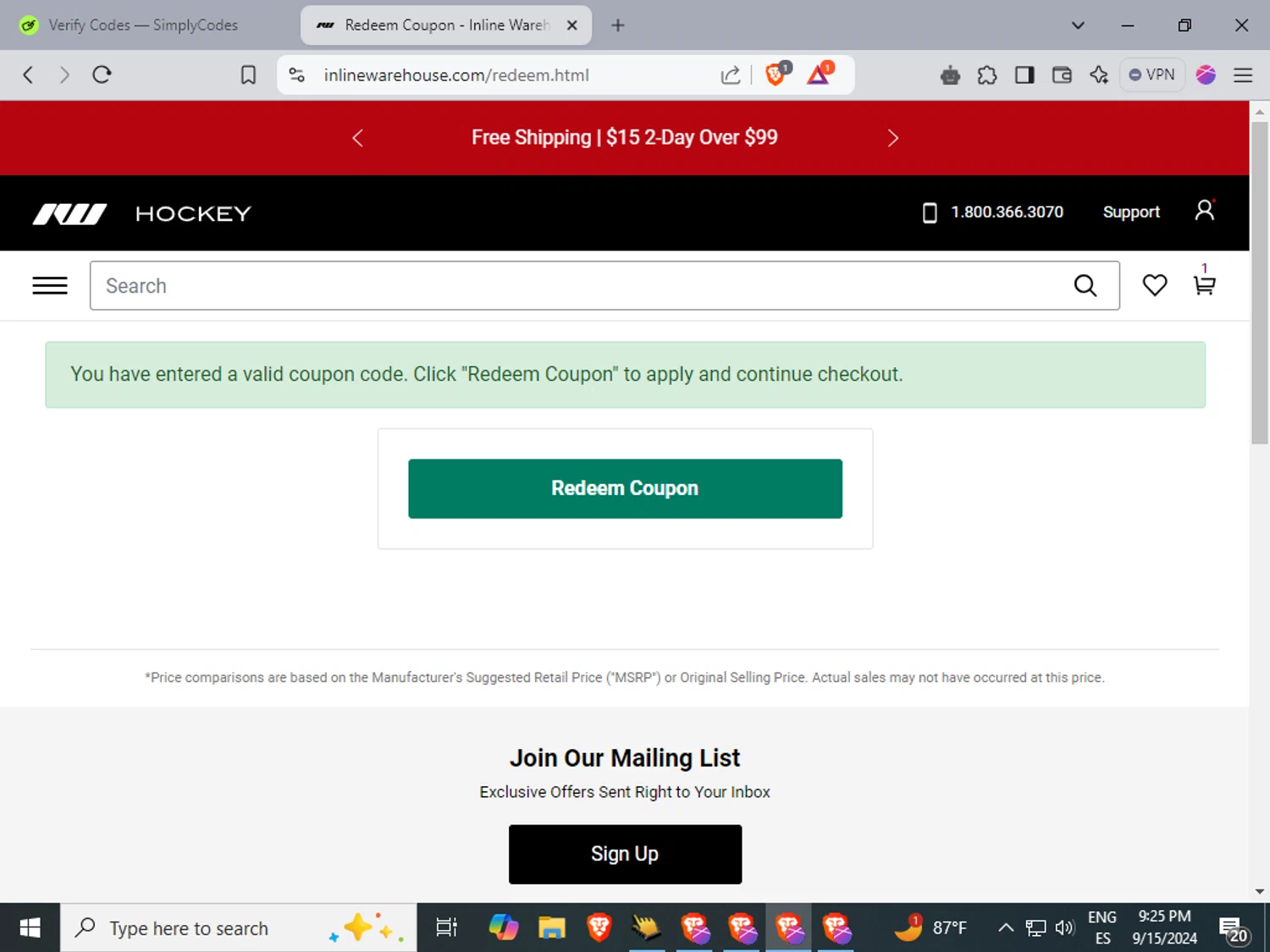 Inline Warehouse Promo Codes (9 Verified) - 10% Off Jan 2025