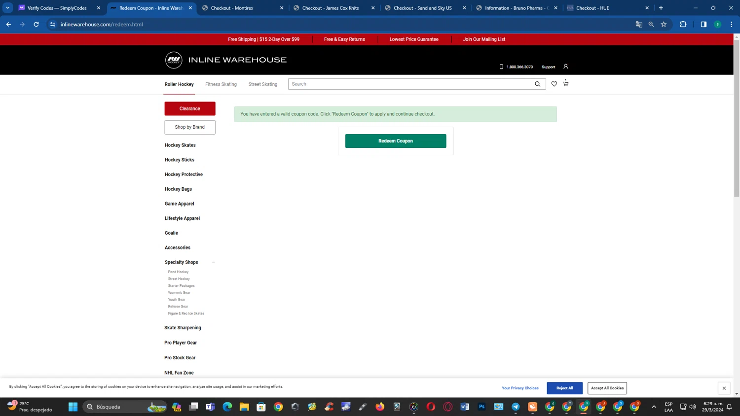 Inline Warehouse Promo Codes - 10% Off | October 2024