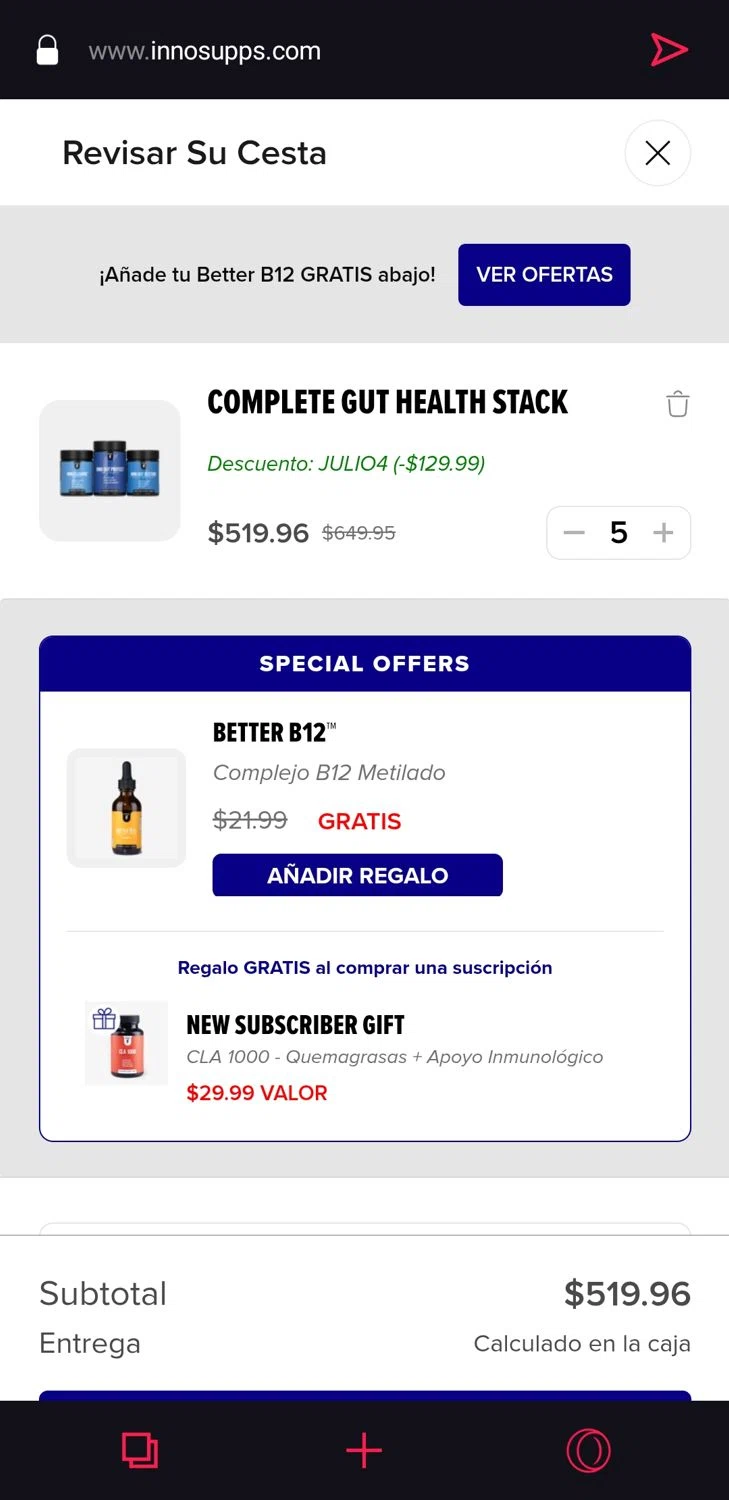 Inno Supps Promo Codes (63 Verified) - 20% Off Sep 2025