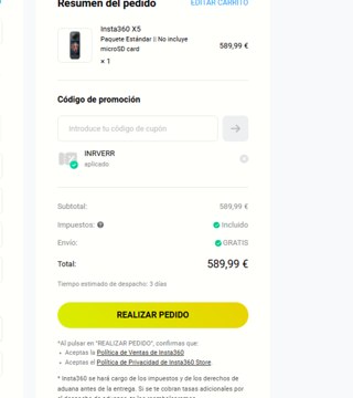 Insta360 Promo Codes (5 Verified) + Free Ship Jul 2025