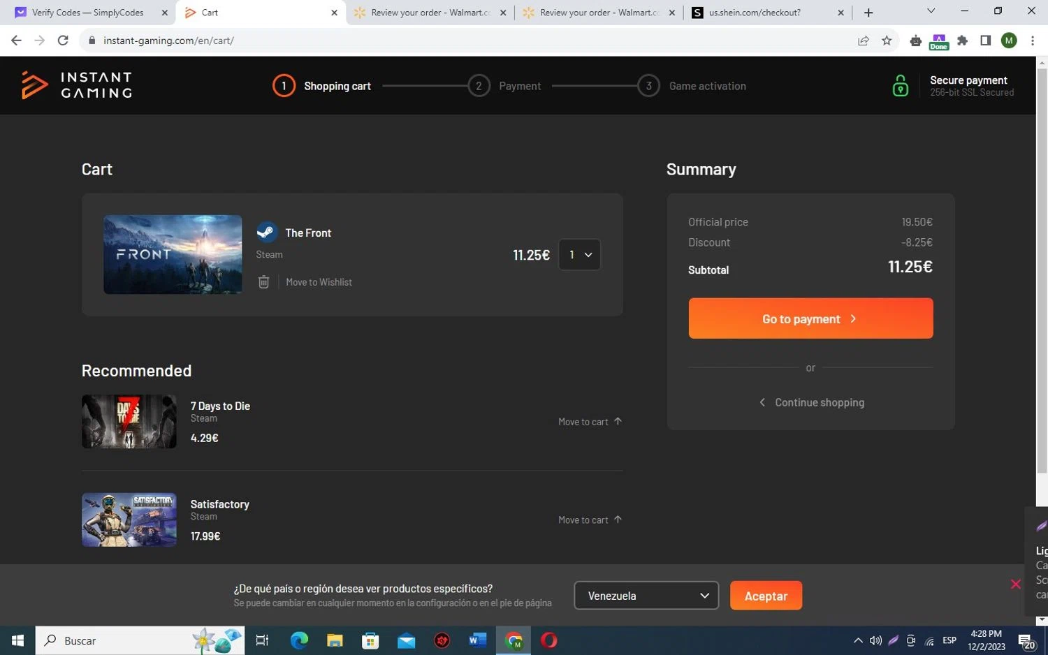 Instant Gaming Promo Codes - 15% Off Coupons Dec 2025