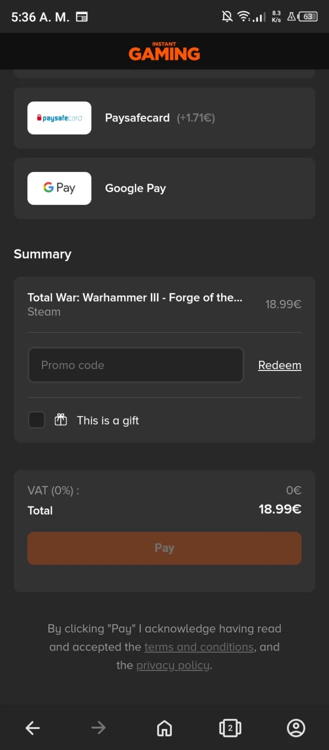 Instant Gaming Promo Codes - 15% Off Coupons Dec 2025