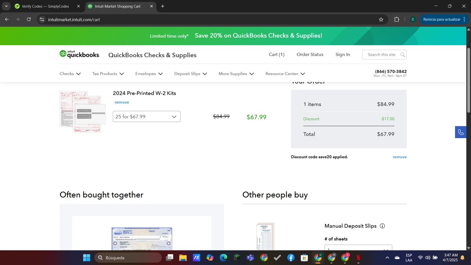Intuit QuickBooks Promo Code - 20% Off December 2025