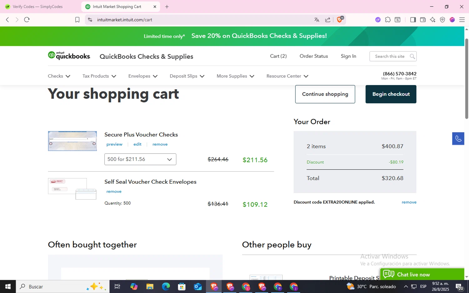 Intuit QuickBooks Promo Codes - 20% Off Sep 2025