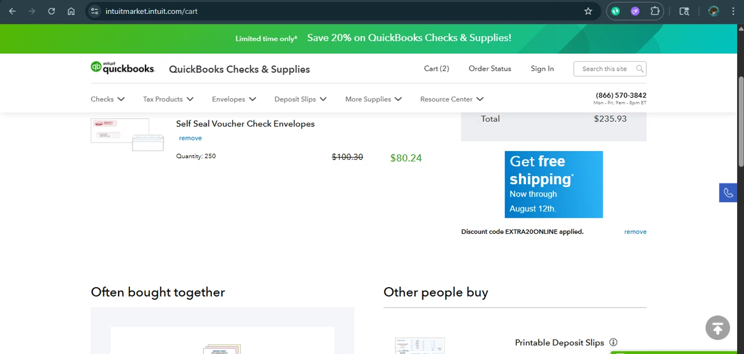 Intuit QuickBooks Promo Codes - 20% Off Oct 2025