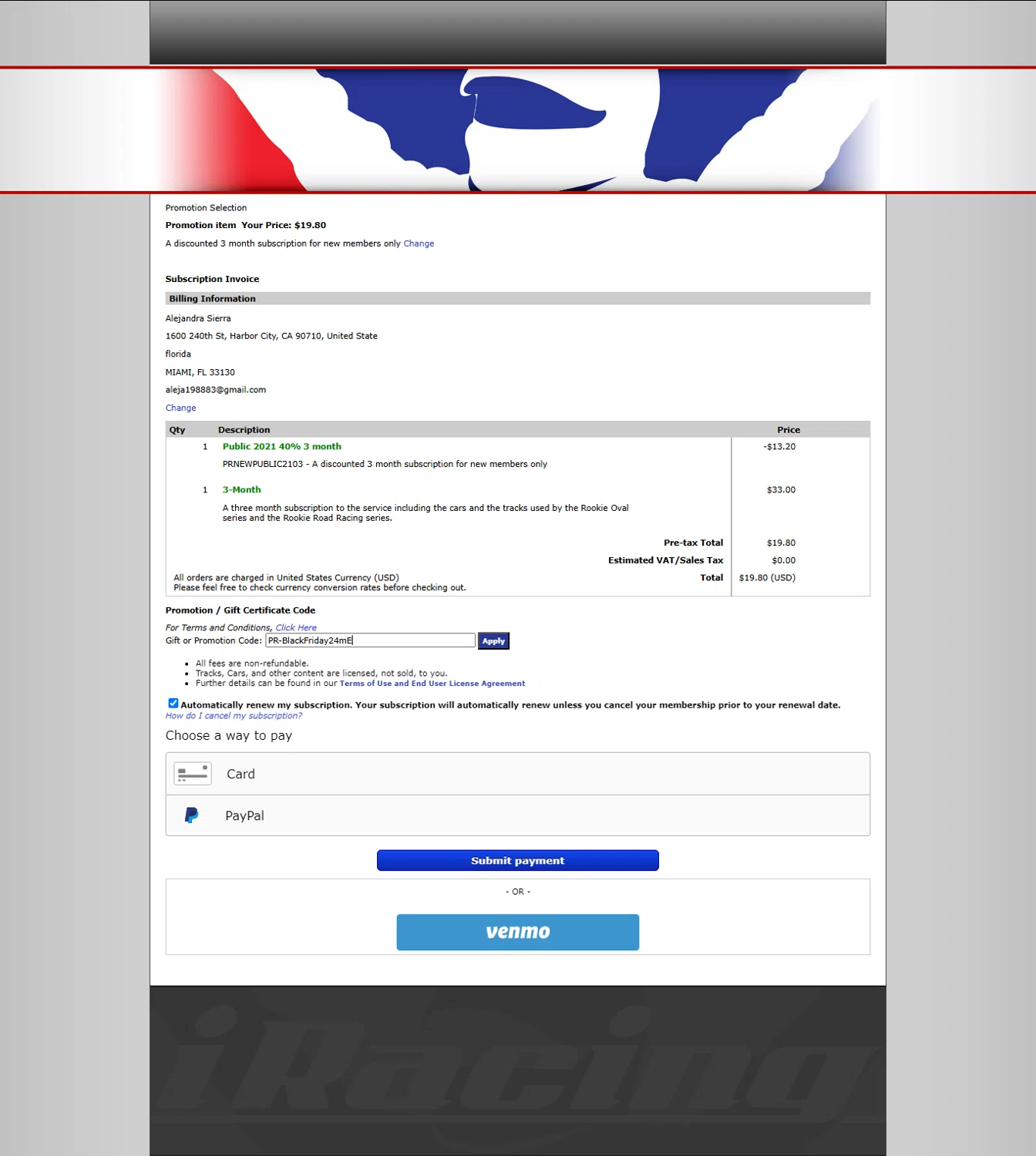 Iracing Promo Codes (1 Verified) - 40% Off w/Code Aug 2025