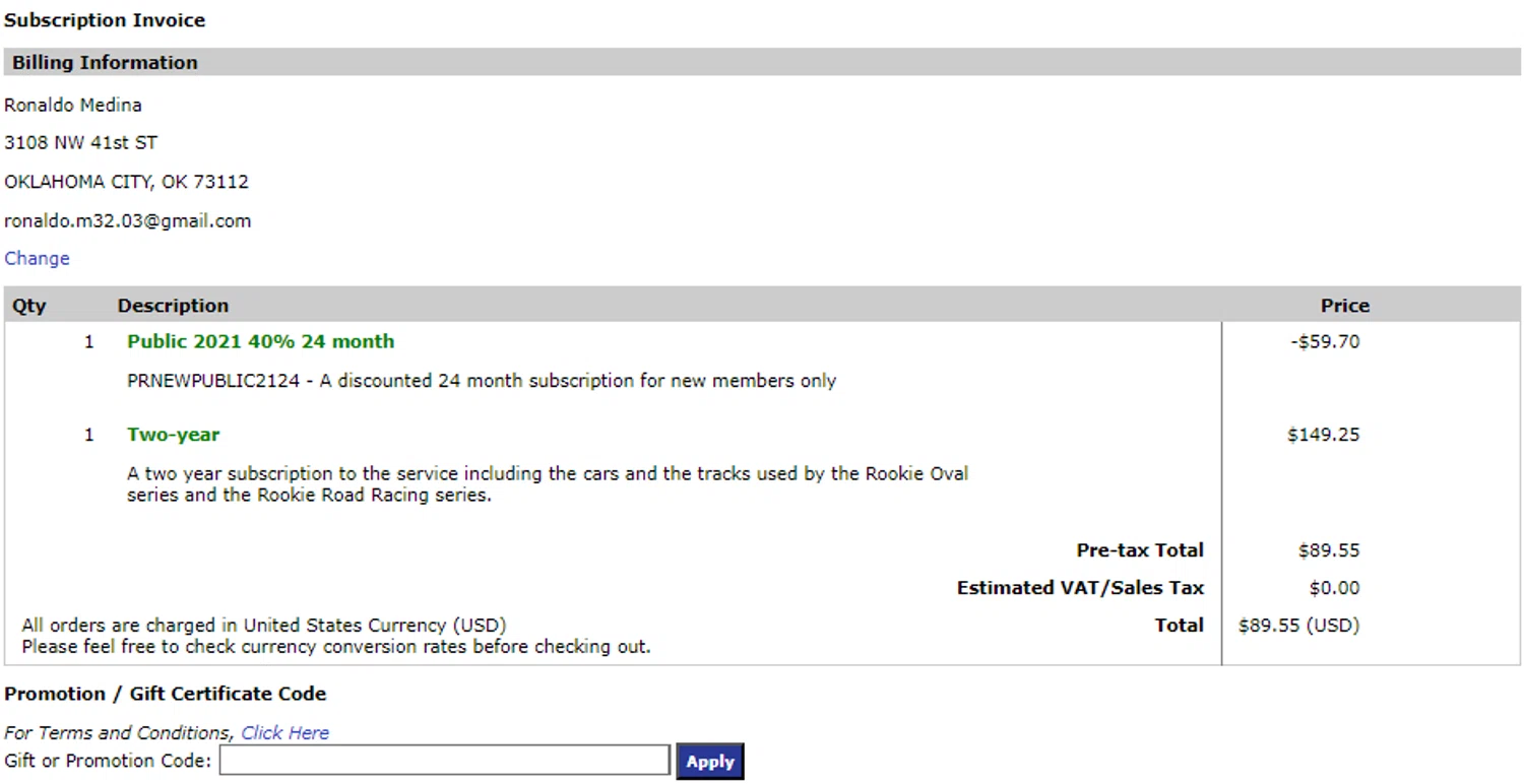 Iracing Promo Codes & Black Friday 2024 Deals - 50% Off