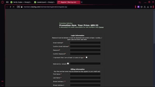 Iracing Promo Codes (2 Verified) - 40% Off w/Code Mar 2025