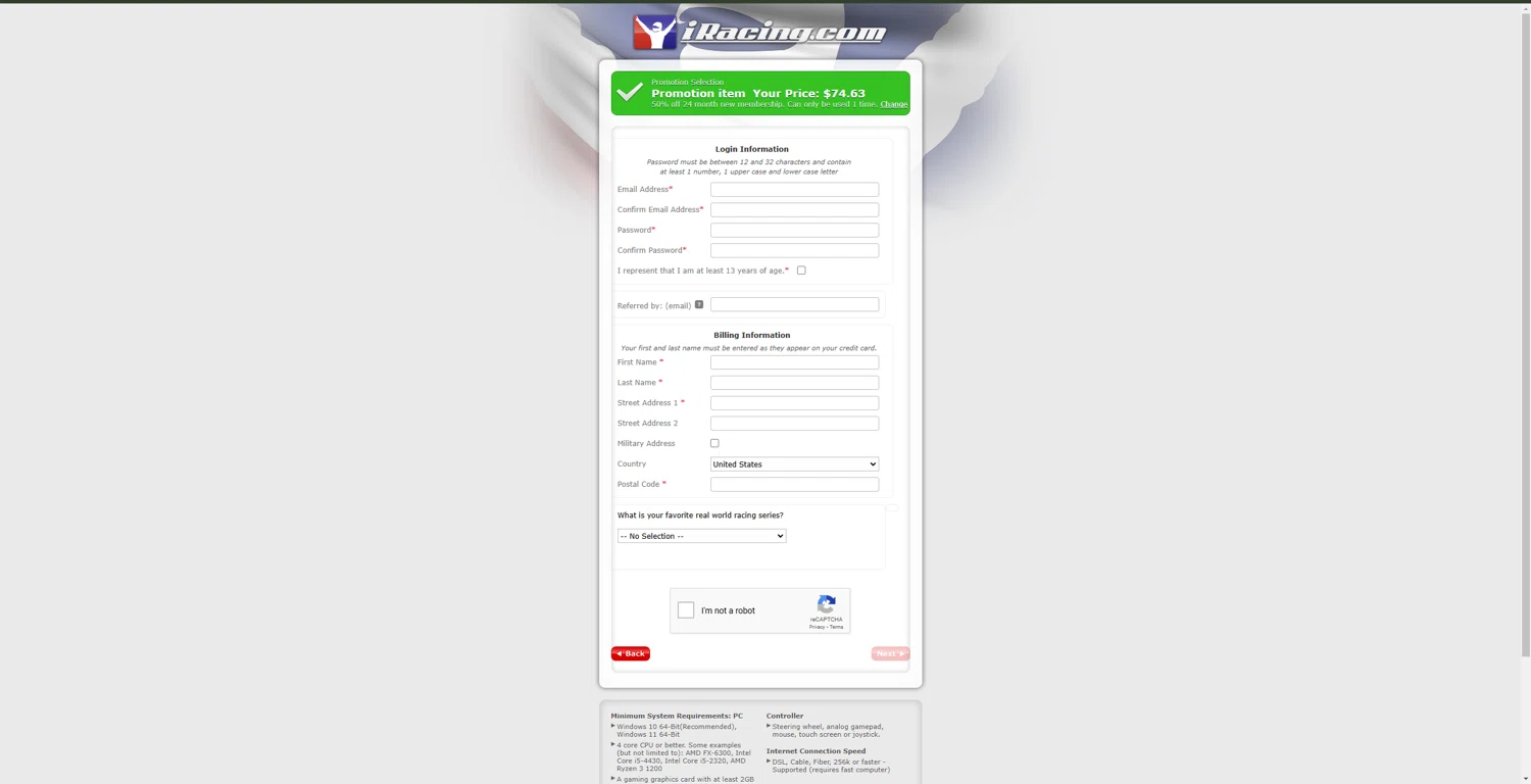 Iracing Promo Codes (3 Verified) - 40% Off w/ Code Jan 2025