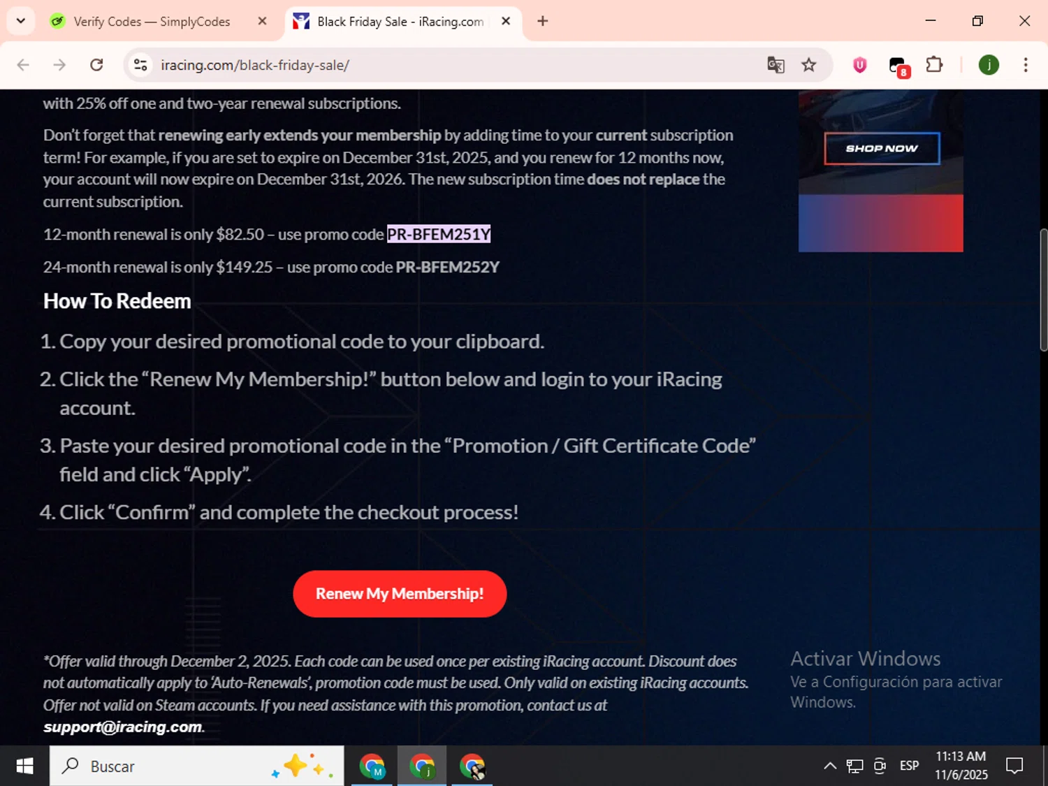 Iracing Promo Codes - 25% Off w/Code Coupons Dec 2025