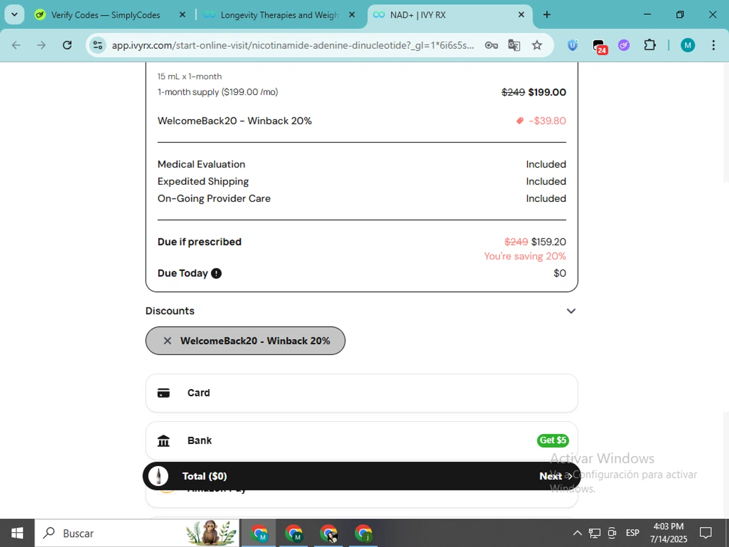 IVY RX Discount Codes - $25 Off (4 Verified) Nov 2025