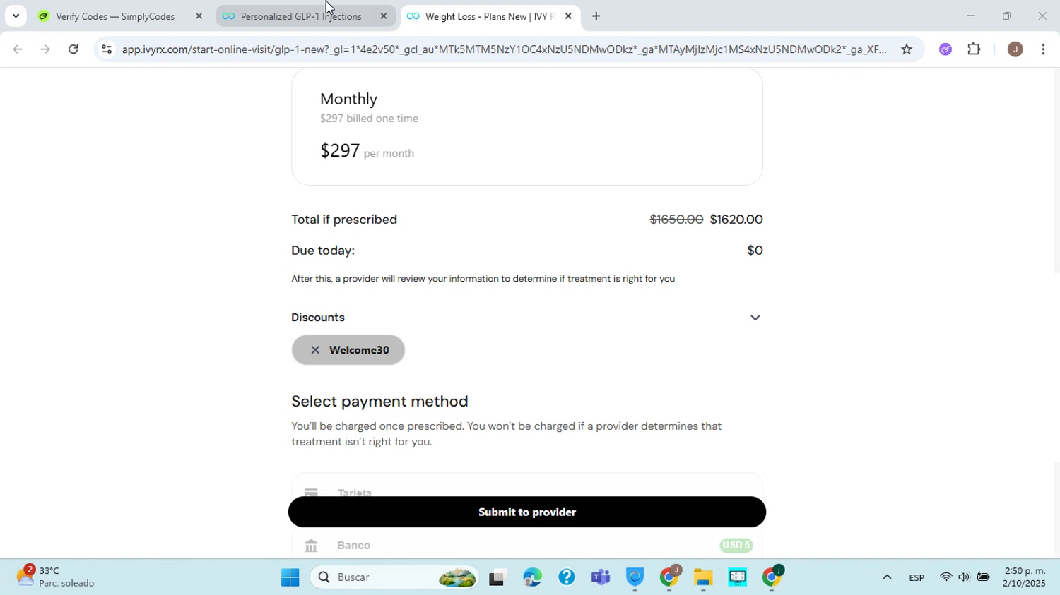 IVY RX Promo Codes - $50 Off (3 Verified) Jan 2026