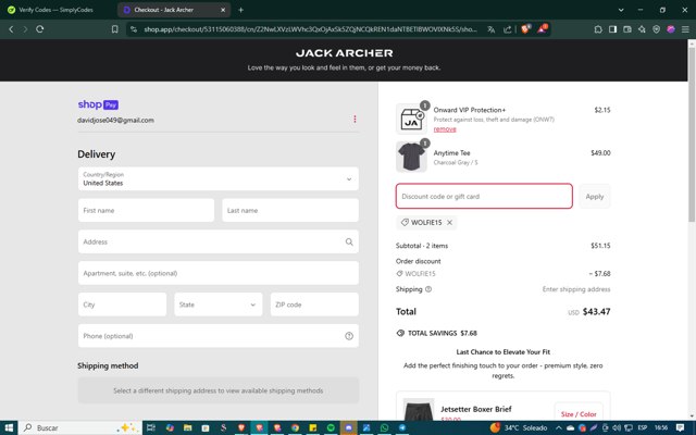 Jack Archer Discount Codes (9 Verified) - 20% Off Apr 2025