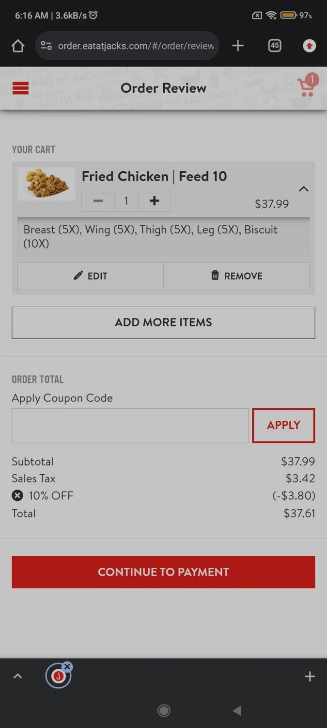 Jack's Coupon Codes - 10% Off | November 2024