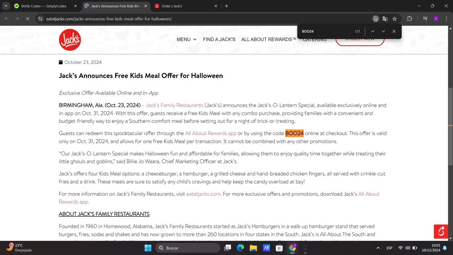 Jack's Coupon Codes - 15% Off | January 2025