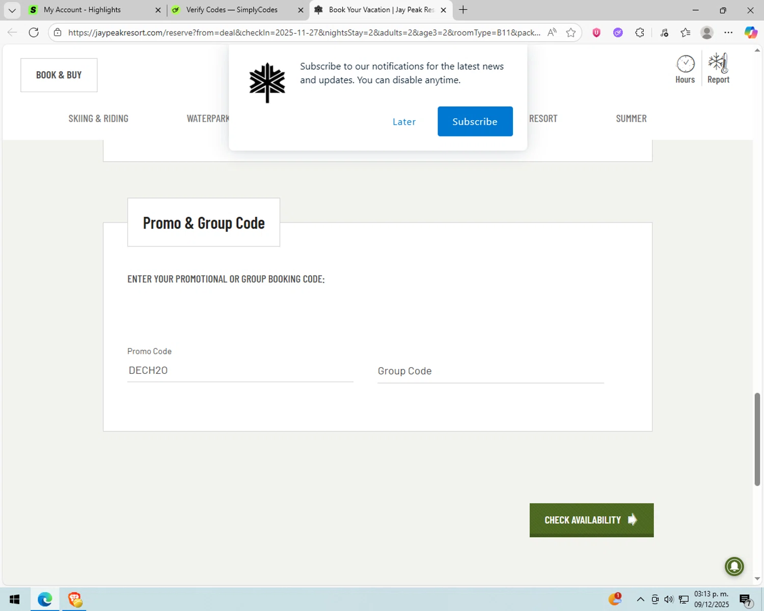 Jay Peak Promo Codes - 50% Off (5 Verified) Dec 2025